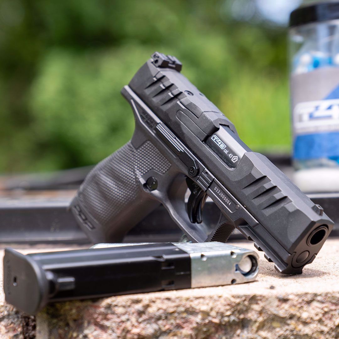 Pistola de Paintball T4E Walther PDP Compact 4" Optics Ready .43 Cal ...