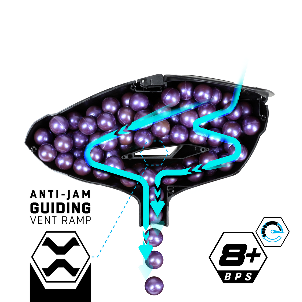 HOPPER DE GRAVEDAD GFX - "GFX GRAVITY LOADER" – PAINT·HALL SUPPLY MX ...